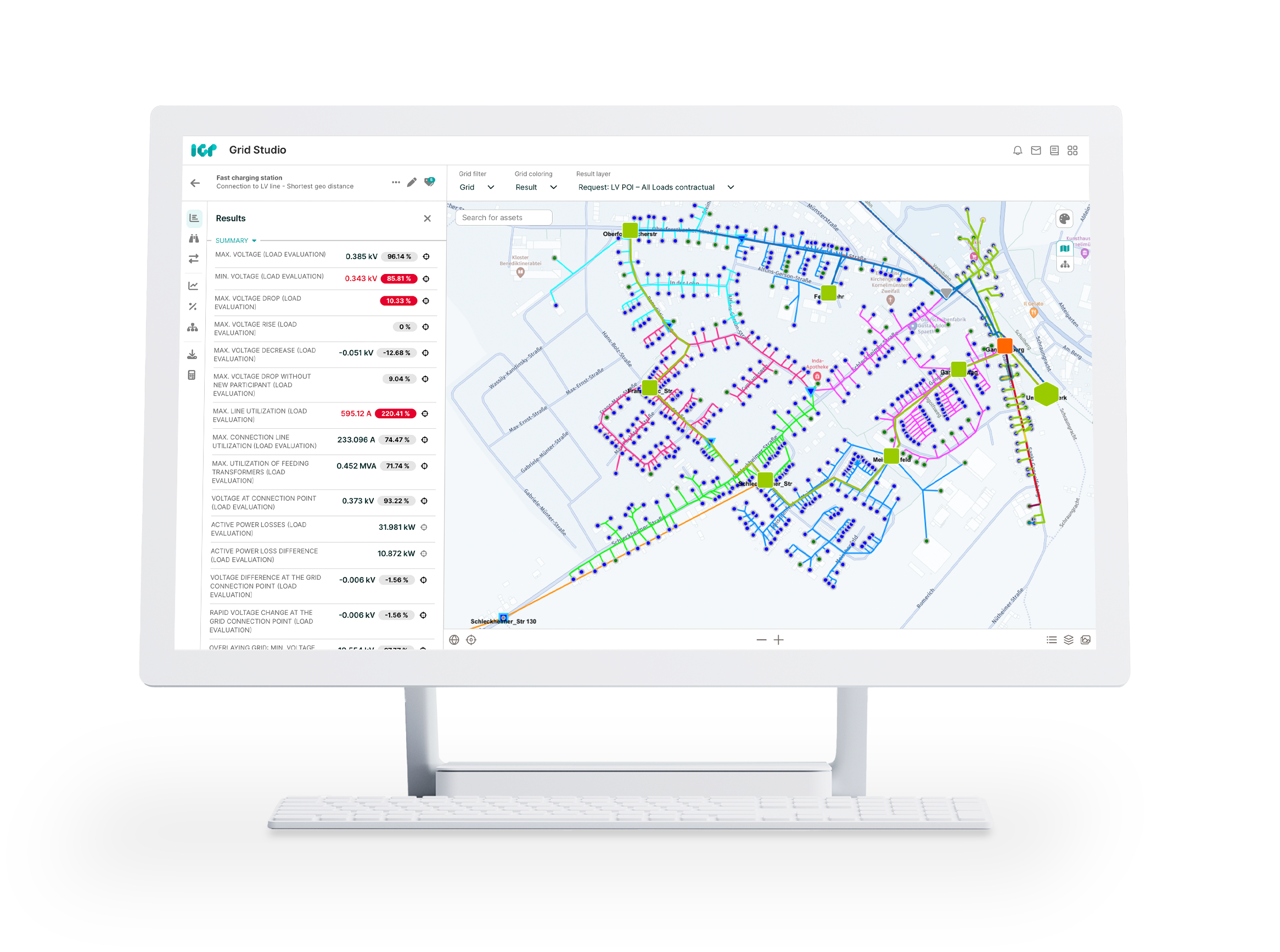 Software for Grid Load Visualization